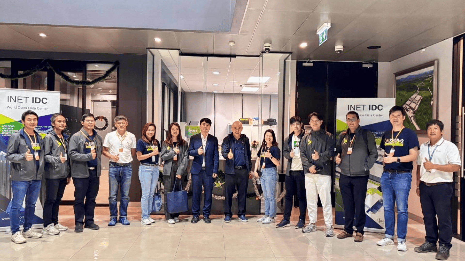 Depa นำหลักสูตร “ดิจิทัลจั๊มสตาร์ท” เยี่ยมชม INET-IDC3 ศูนย์กลางข้อมูลดิจิทัลระดับประเทศ