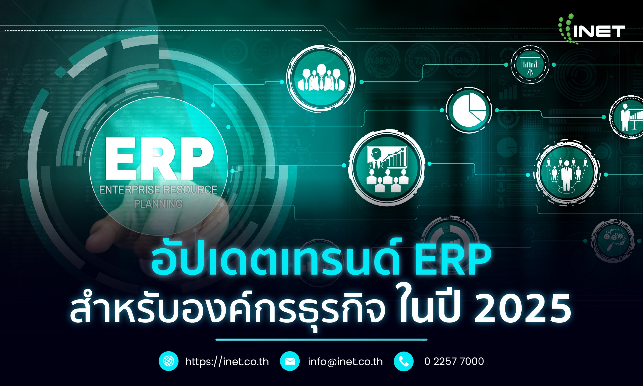 อัปเดตเทรนด์ ERP สำหรับองค์กรธุรกิจ ในปี 2025